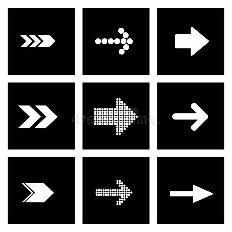 Arrow shape design stock vector. Illustration of communication - 62206409