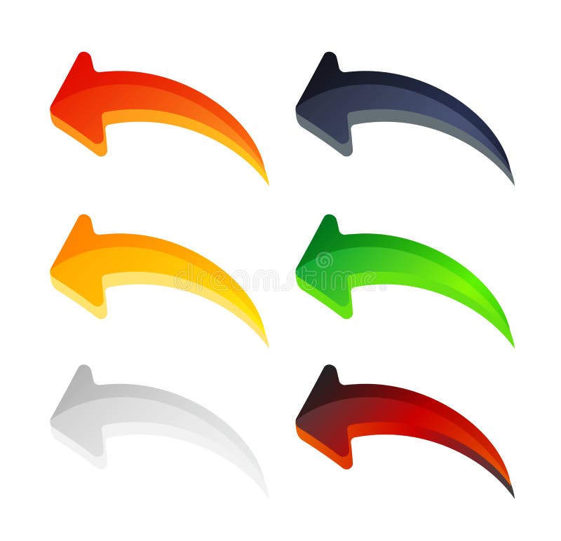 Arrow Shape Icon - Illustration Stock Illustration - Illustration of ...