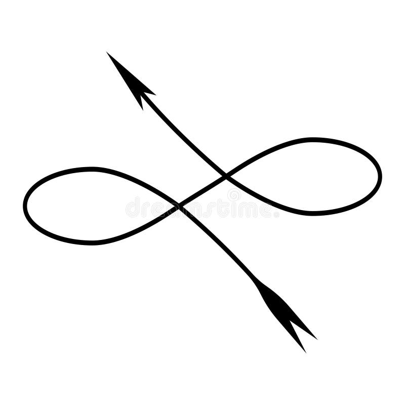 Infinity Sign Arrow Stock Illustrations – 4,482 Infinity Sign Arrow ...