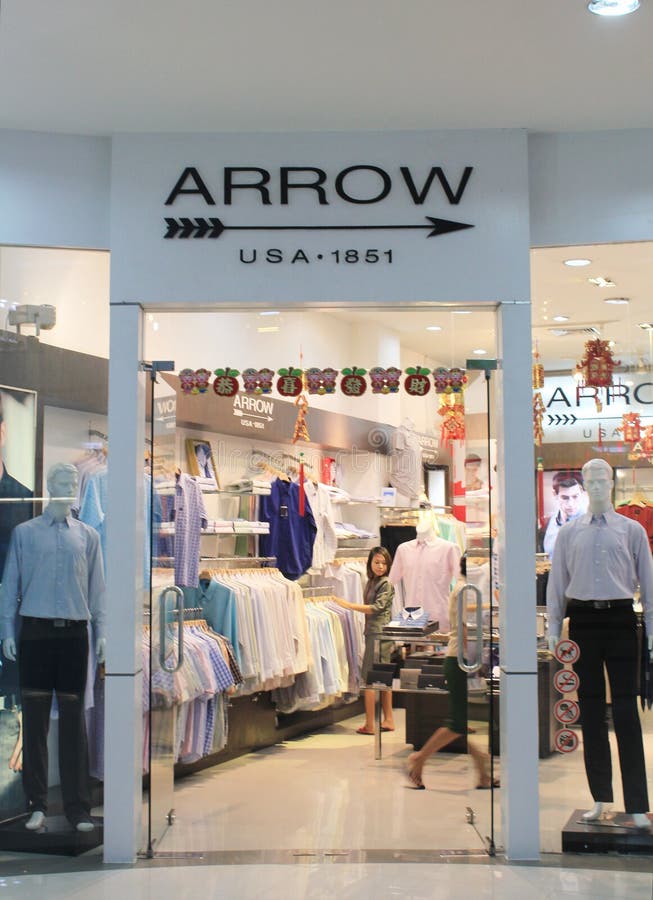 Arrow shop in yangon editorial image. Image of next, myanmar - 47432550
