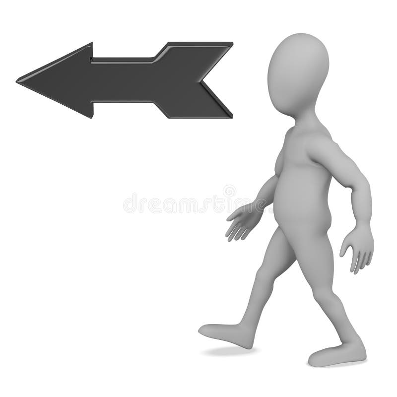 Arrow - shows way to go stock illustration. Illustration of stockie ...