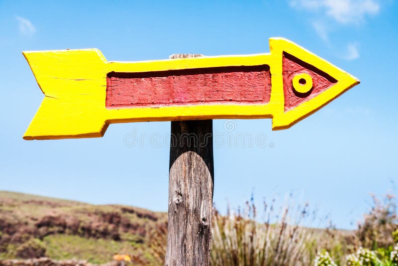 Arrow sign stock photo. Image of sunlight, pole, space - 29547694