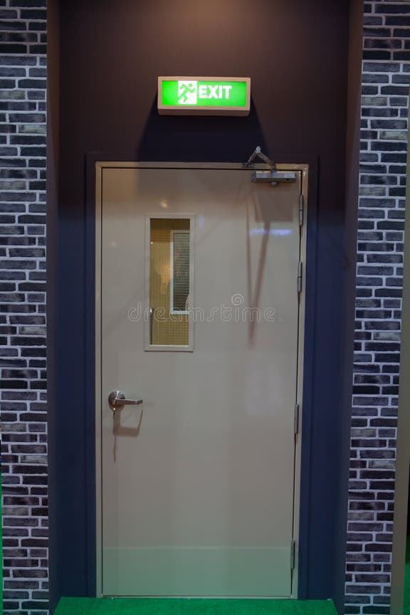 Arrow Sign in Case of Emergency Stock Photo - Image of information ...