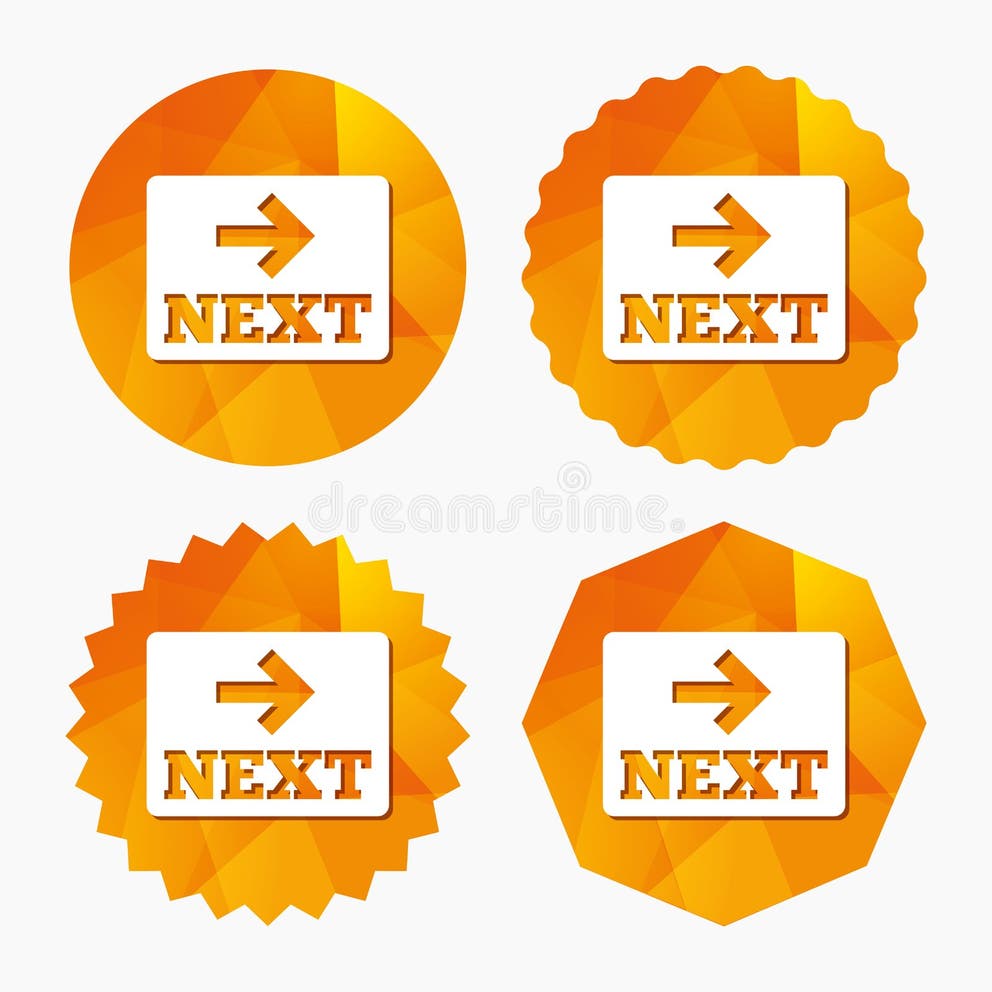Next Button Orange Stock Illustrations – 2,906 Next Button Orange Stock ...