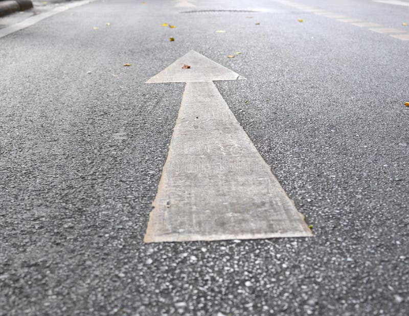 Arrow Sign Pointing Forward Stock Photo - Image of symbol, empty: 60960584 Arrow Sign Pointing Forward Stock Photo - Image of symbol, empty: 60960584