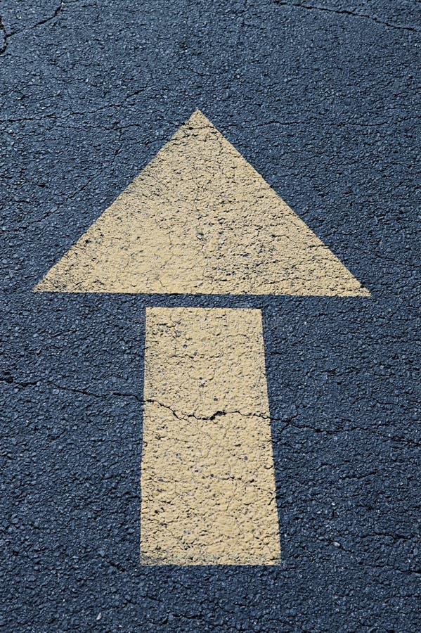 Arrow sign stock image. Image of instruction, line, street - 32412667