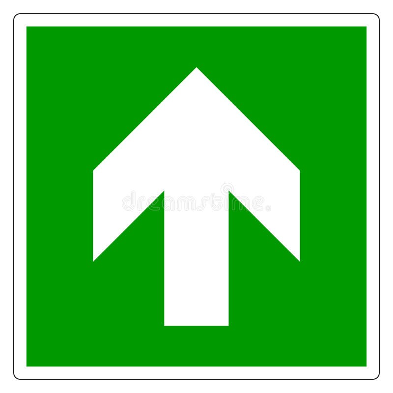 Arrow Sign Symbol, Vector Illustration, Isolate on White Background ...