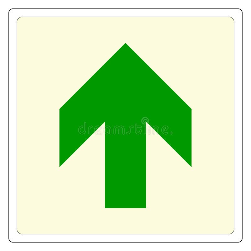 Arrow Sign Symbol, Vector Illustration, Isolate on White Background ...