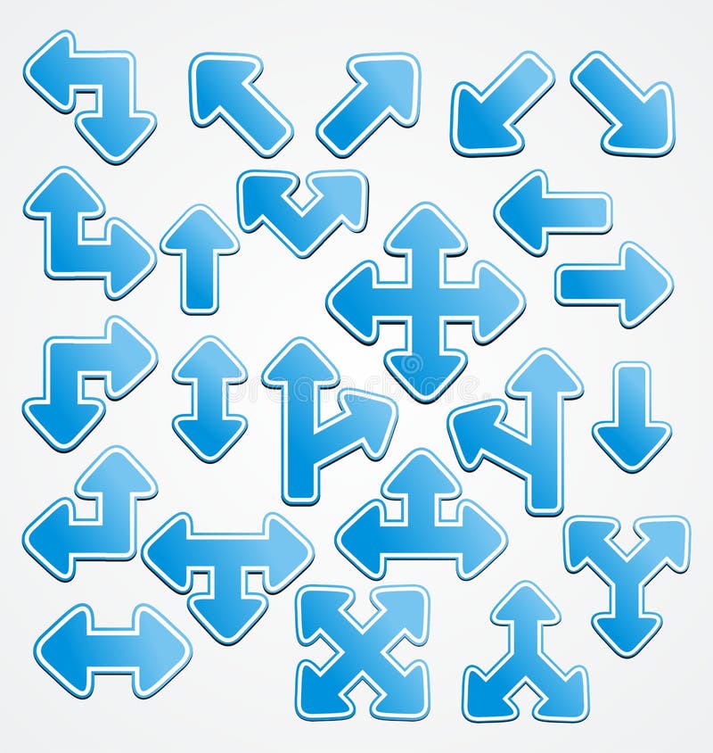 Arrow sign vector stock illustration. Illustration of motion - 31151686