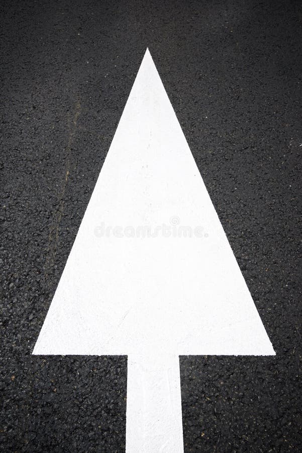 Arrow signal view stock image. Image of clean, basement - 170673435