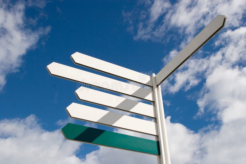 Arrow Signs stock image. Image of guide, green, geography - 16917609