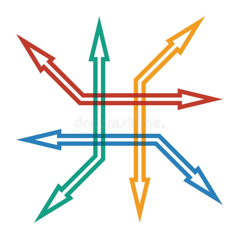 Arrow Signs for Your Design Stock Vector - Illustration of element ...