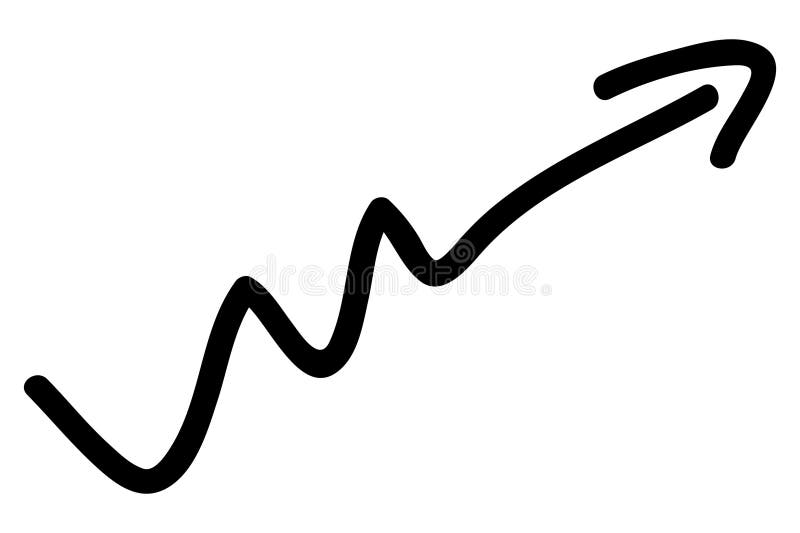 Arrow, Simple Vector Hand Draw Sketch Doodle Stock Vector ...