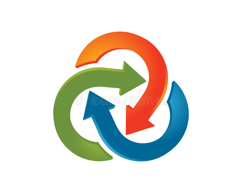 Arrow Solutions Logo Icon Template Stock Vector - Illustration of ...