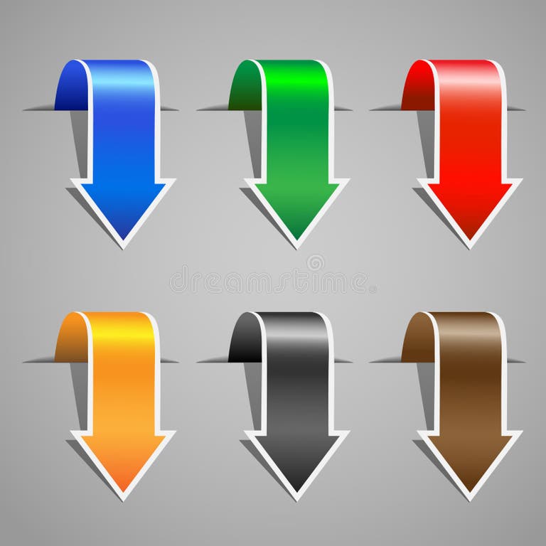 Arrow Bookmark Stock Illustrations – 7,161 Arrow Bookmark Stock ...