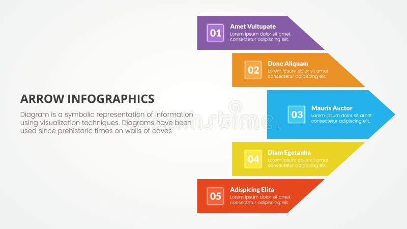 Side Arrow Infographic Stock Illustrations – 451 Side Arrow Infographic ...