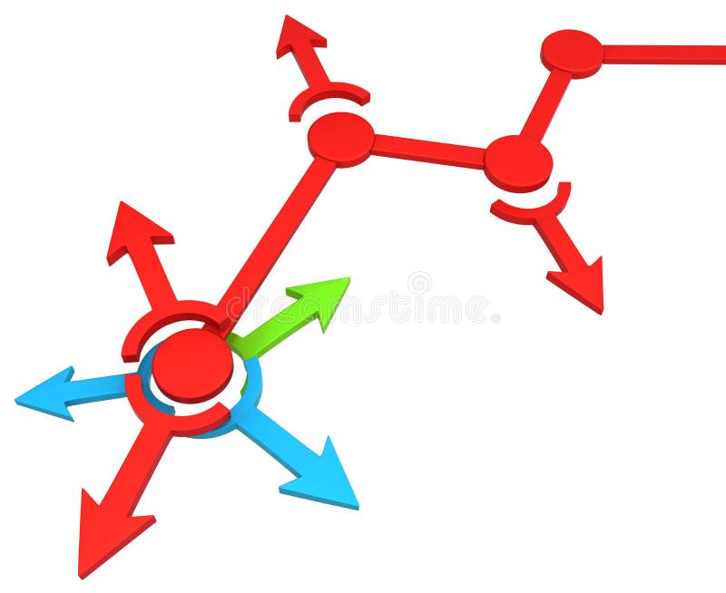 Arrow Switch Last stock illustration. Illustration of direction - 132371223