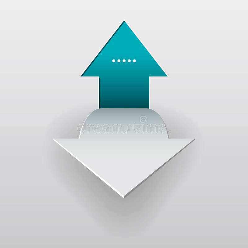 Arrow Symbol Concept Design. Stock Vector - Illustration of abstract ...