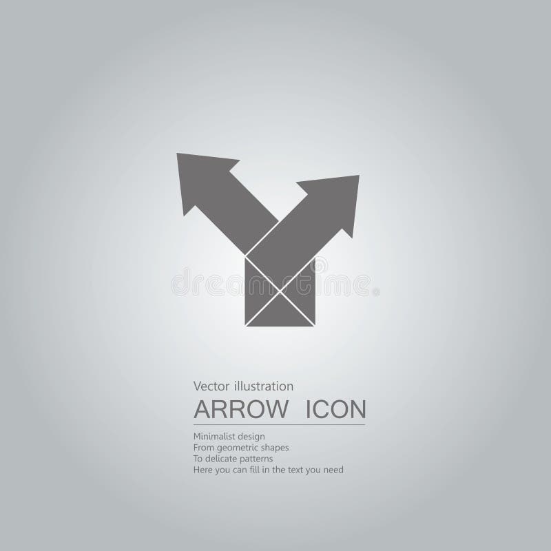 Arrow symbol design. stock vector. Illustration of arrow - 159794701