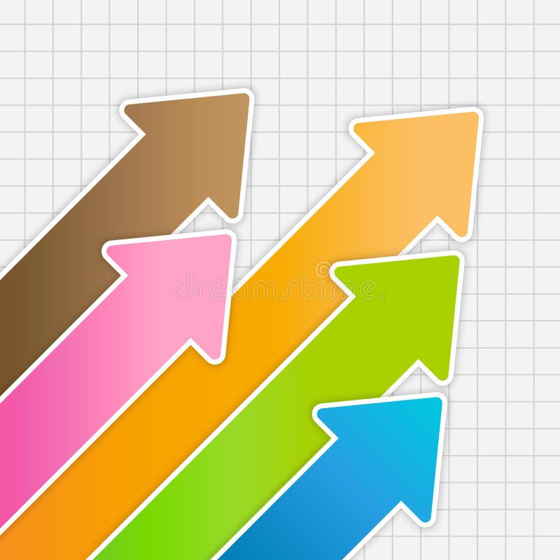 Arrow Symbol Graphic, Vector Work Stock Vector - Illustration of ...