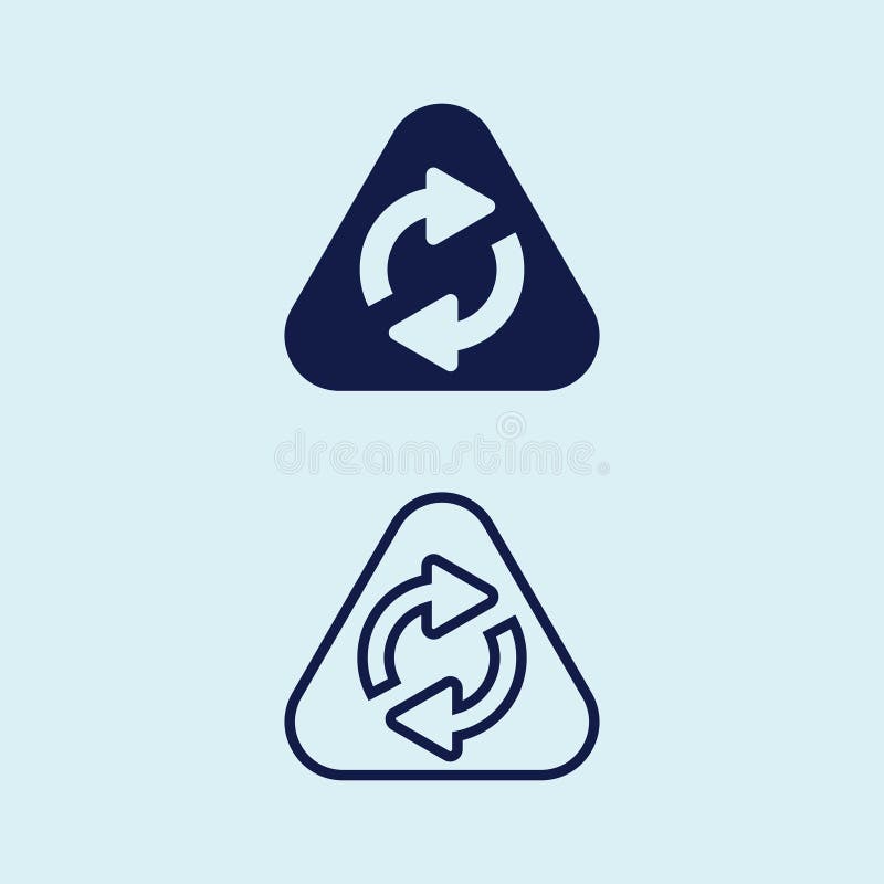 Arrow Symbol Logo for Synchronization, Movement, Transfer, or Logistics ...