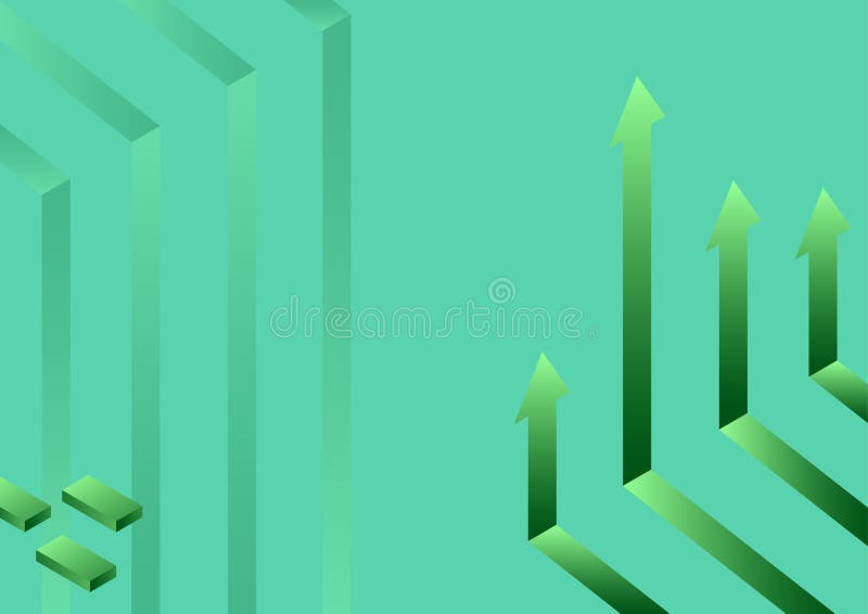 Arrow System Pointing Upwards Symbolizing Successful Project Completion ...