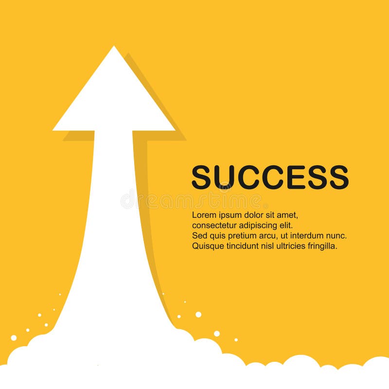 Success graphic design. stock vector. Illustration of black - 83636011