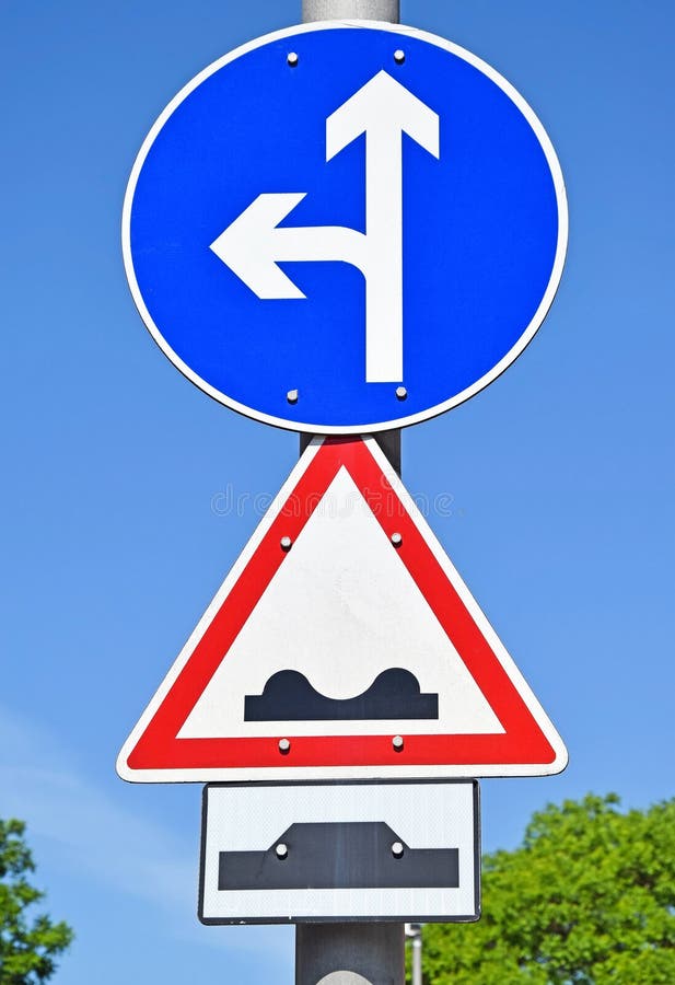 Arrow traffic sign stock image. Image of copy, signs - 54676477