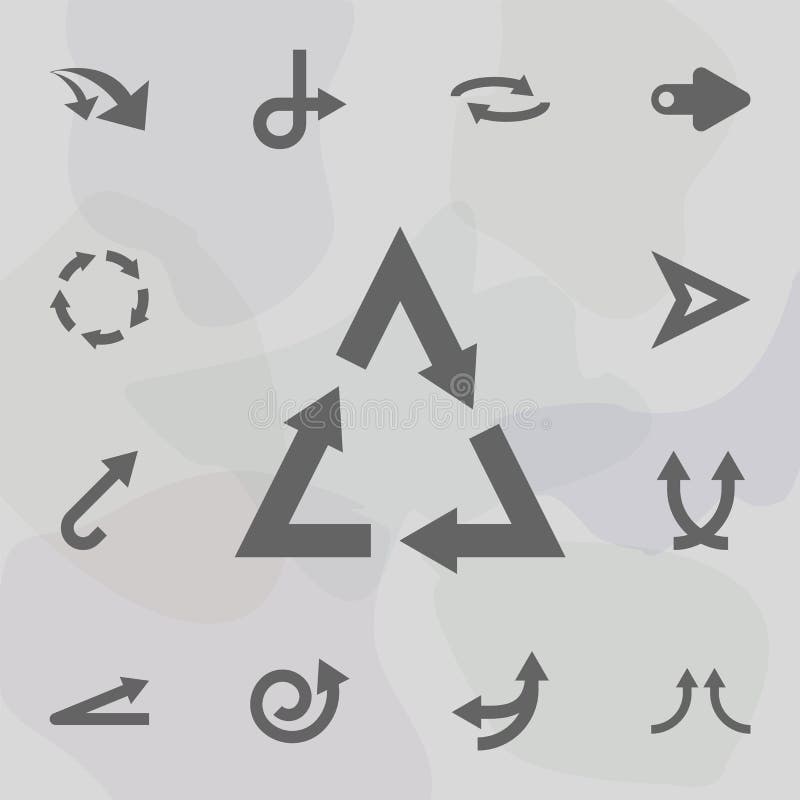 Arrow, Triangle Icon. Universal Set of Arrows for Website Design and ...