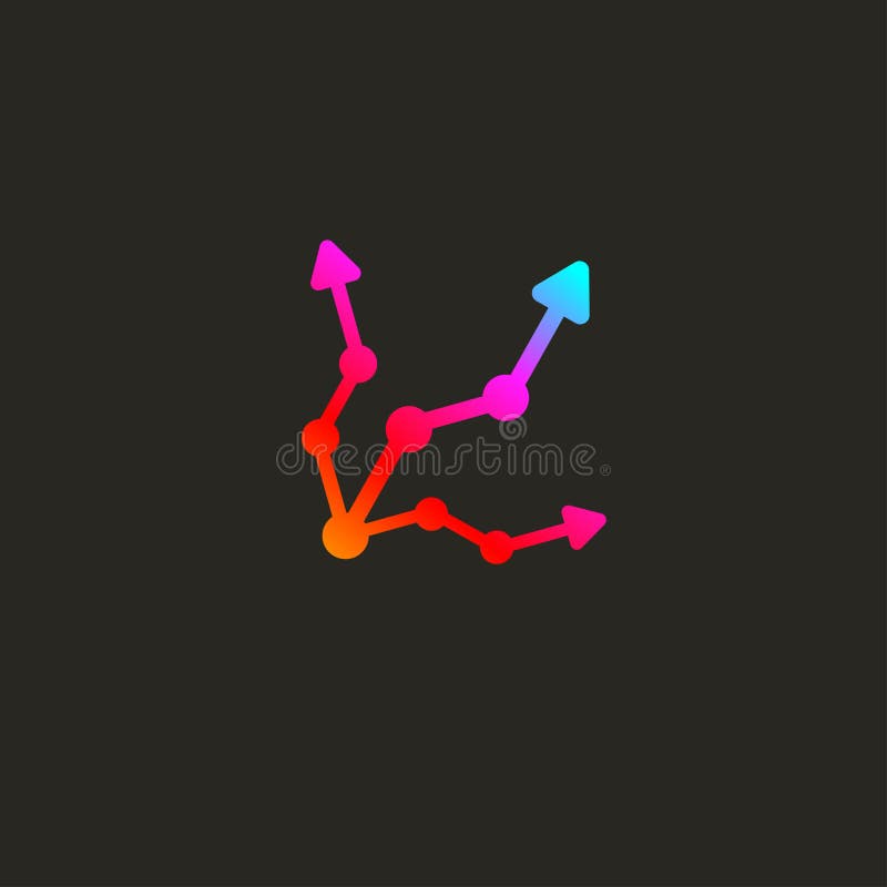 Arrow Up Business Logo. Development and Progress Symbol Stock Vector ...