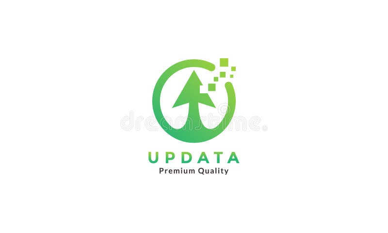 Arrow Up Data Tech Logo Symbol Icon Vector Graphic Design Stock Vector ...
