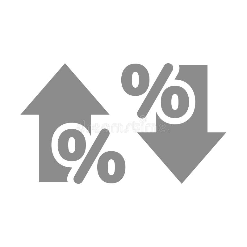 Decrease Percentage Icon Stock Illustrations – 1,626 Decrease Percentage Icon Stock ...