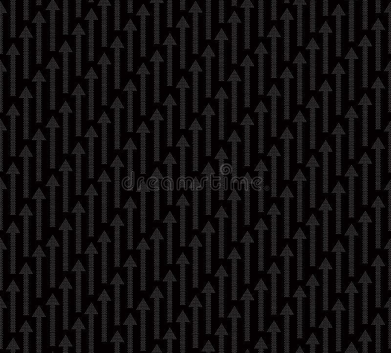 Arrow Up Seamless Pattern Background. Success Texture Stock ...