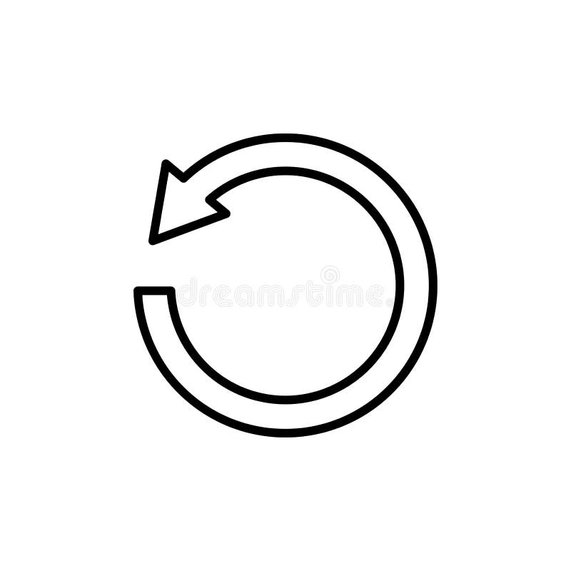 Arrow Vector Icon. Flat Process Cycle. Process Chart. Vector ...