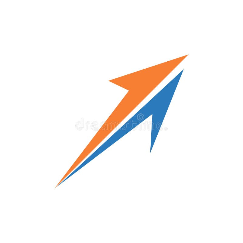 Arrow Vector Illustration Icon Logo Template Design Stock Vector ...