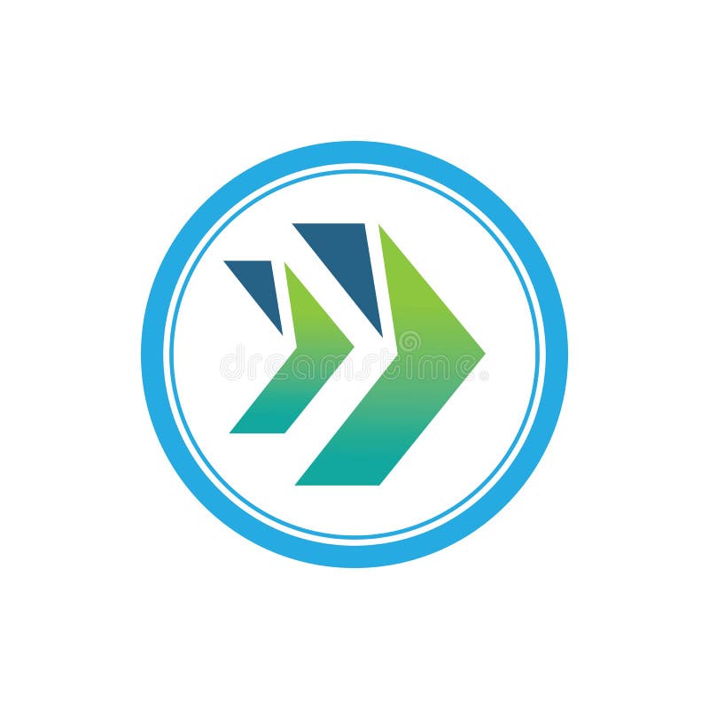 Arrow Vector Illustration Icon Stock Illustration - Illustration of ...