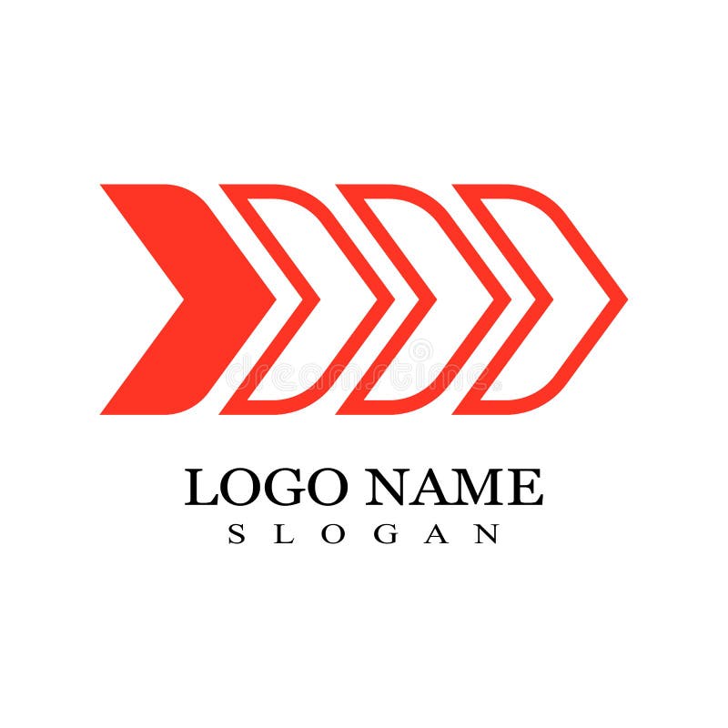 Arrow Vector Illustration Icon Template Design Stock Vector ...