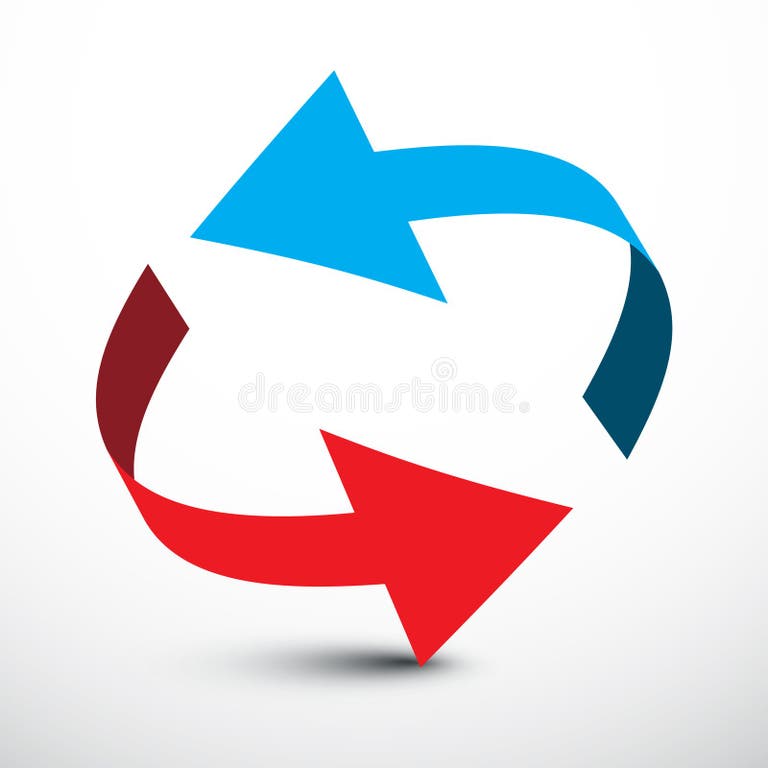 Red Circle Arrows Stock Illustrations – 10,833 Red Circle Arrows Stock ...