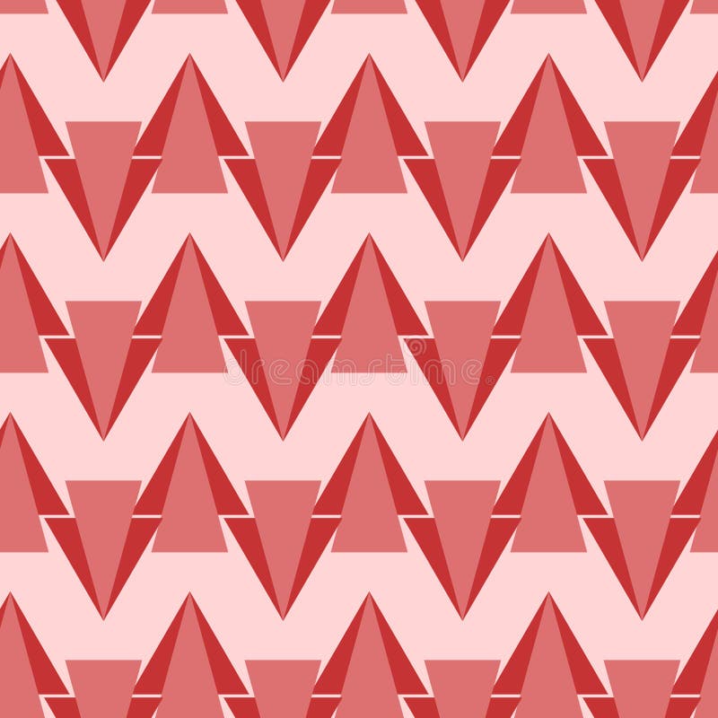 Arrow Vector Seamless Pattern Background. Art Continuous Abstract ...