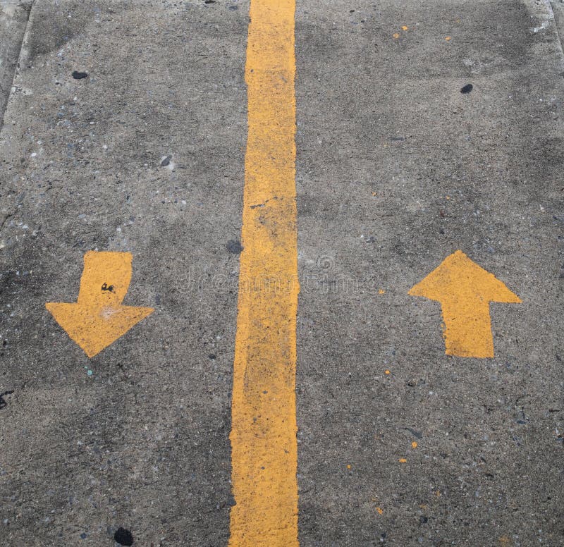 Arrow walkway stock image. Image of pattern, direction - 131233859