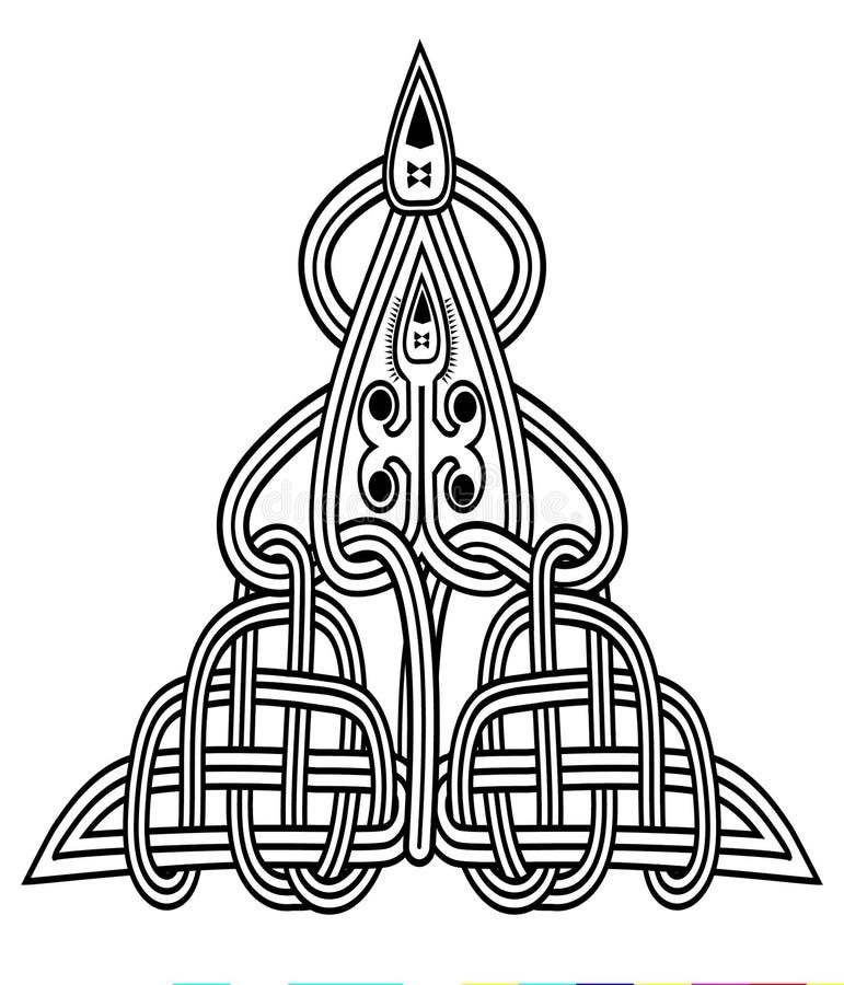 Arrow with weaving stock vector. Illustration of ears - 145883870