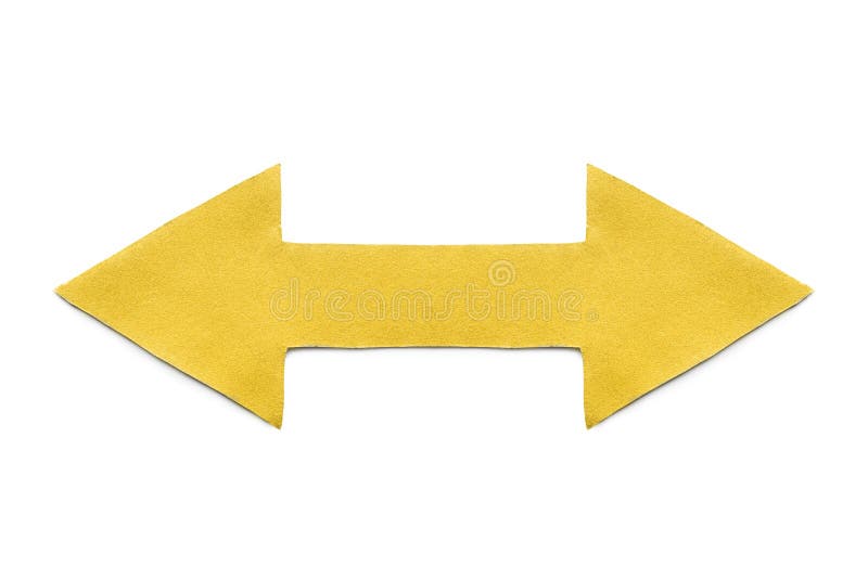 Two sided arrow road sign stock photo. Image of decision - 16764542