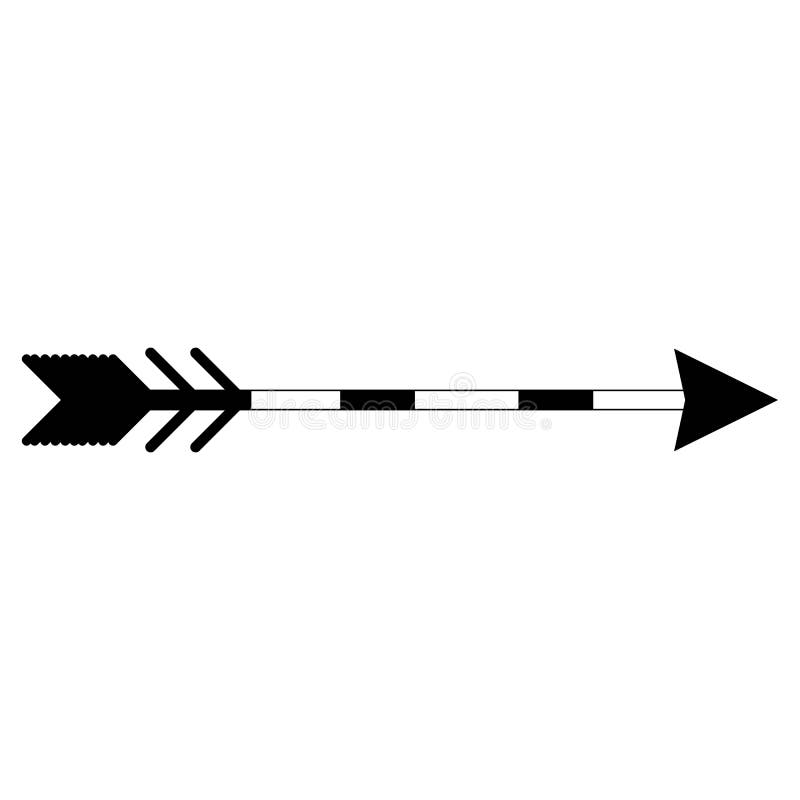 Arrowhead Sign Icon Logo Vector Design Stock Vector - Illustration of ...