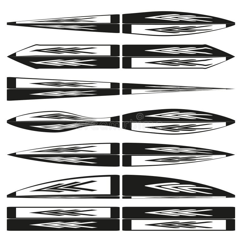 Arrowhead Stripe Pattern. Repeating Spear Rows. Directional Border ...