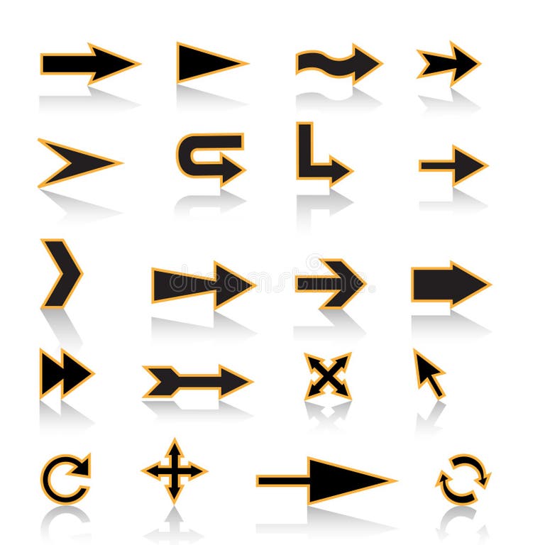 Arrows Forms Stock Illustrations – 1,394 Arrows Forms Stock ...