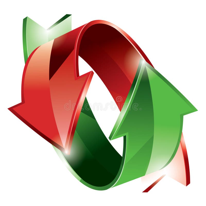 Three arrows stock vector. Illustration of drawing, artistic - 19533912