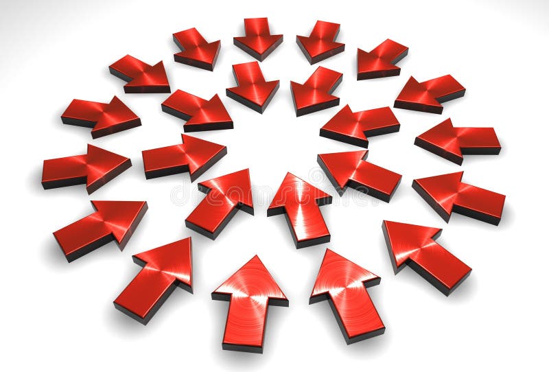 Red Circle Arrows Stock Illustrations – 11,639 Red Circle Arrows Stock ...