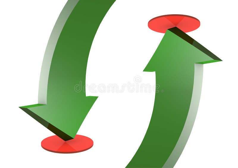 Arrows stock illustration. Illustration of abstract, arrows - 24427920