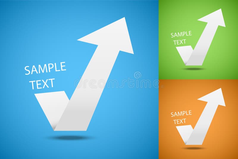 Arrows stock vector. Illustration of sign, correct, choice - 25988665