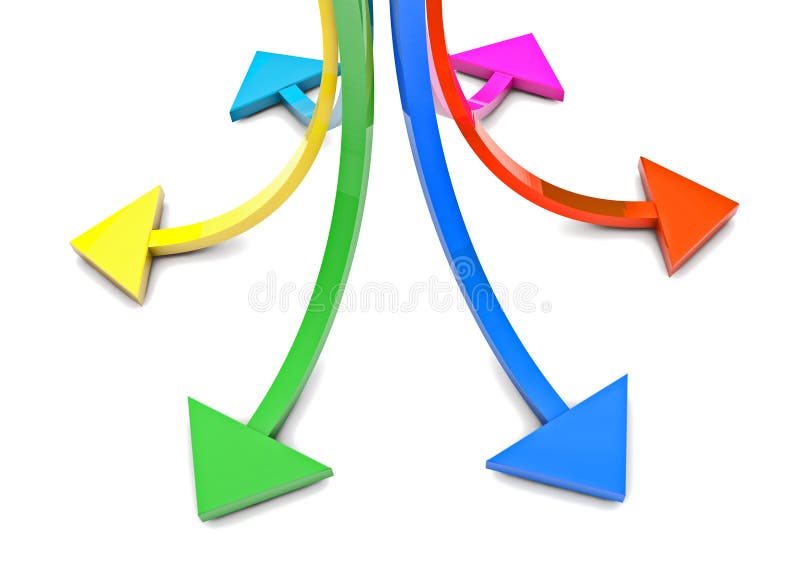 Changing Arrows Stock Illustrations – 203 Changing Arrows Stock ...